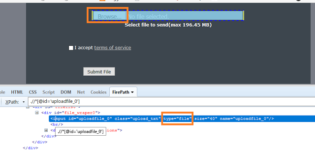 How To Upload File In Selenium Webdriver Using Sendkeys Method